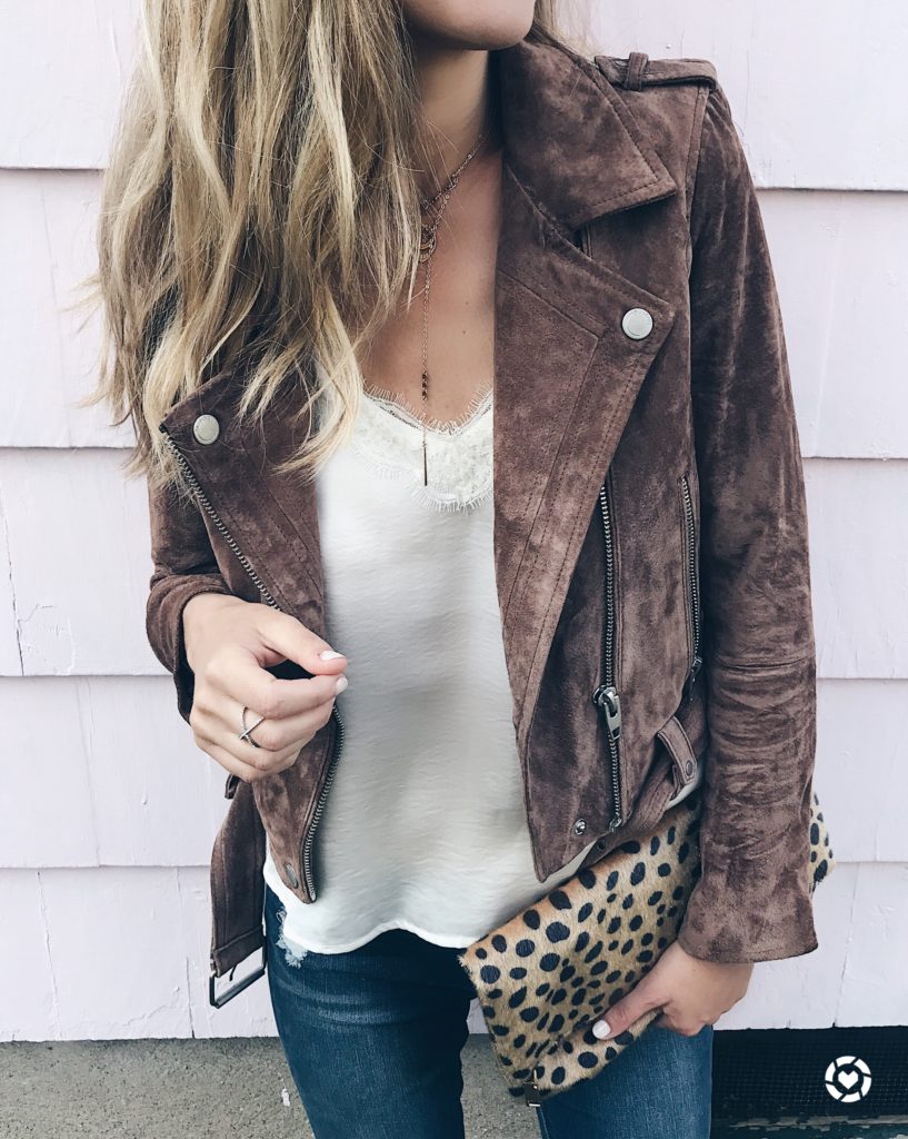 The Best Suede Moto Jacket - Must Have Colors