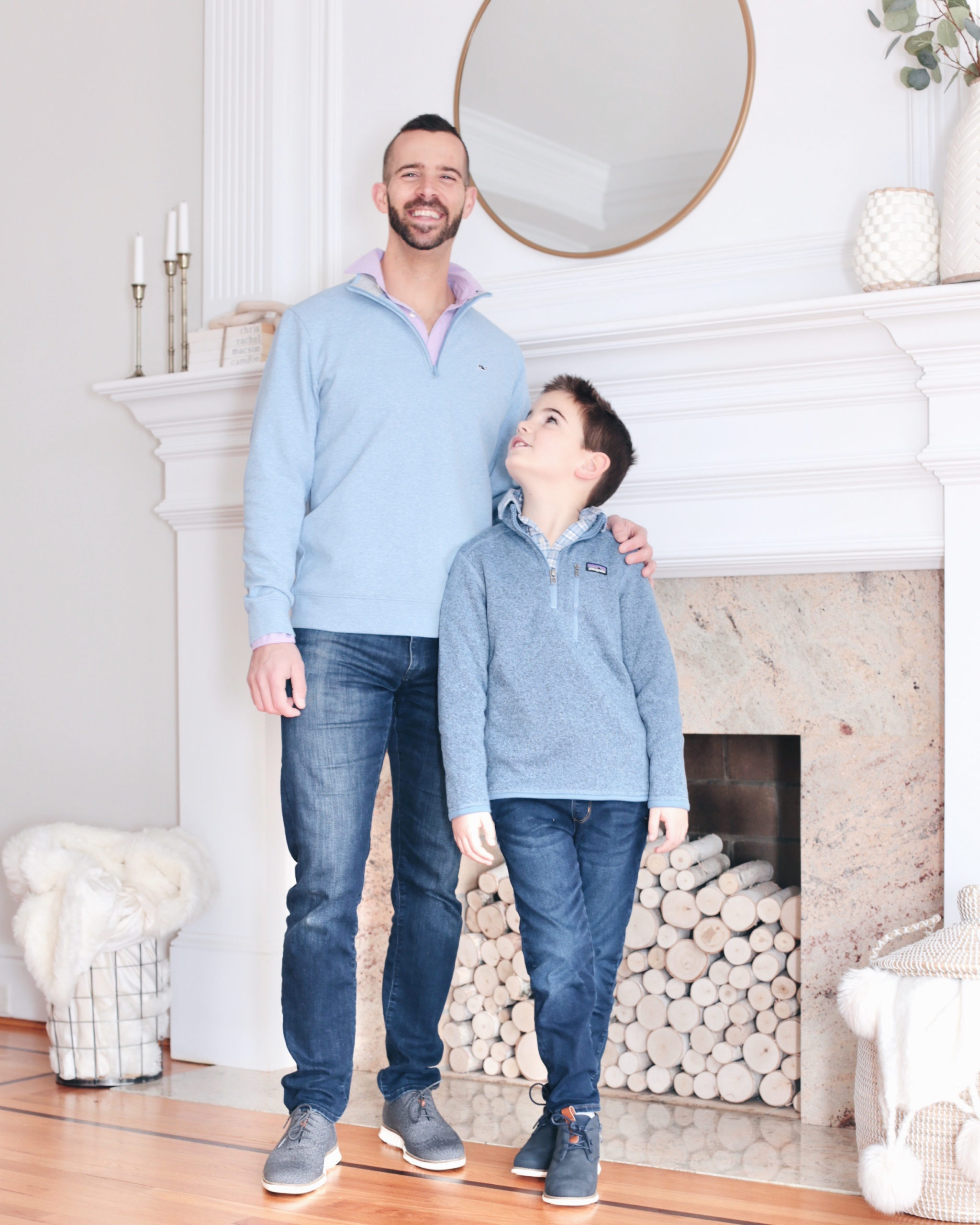 Father & Son Coordinating Outfits and a Men's Spring Capsule Wardrobe ...